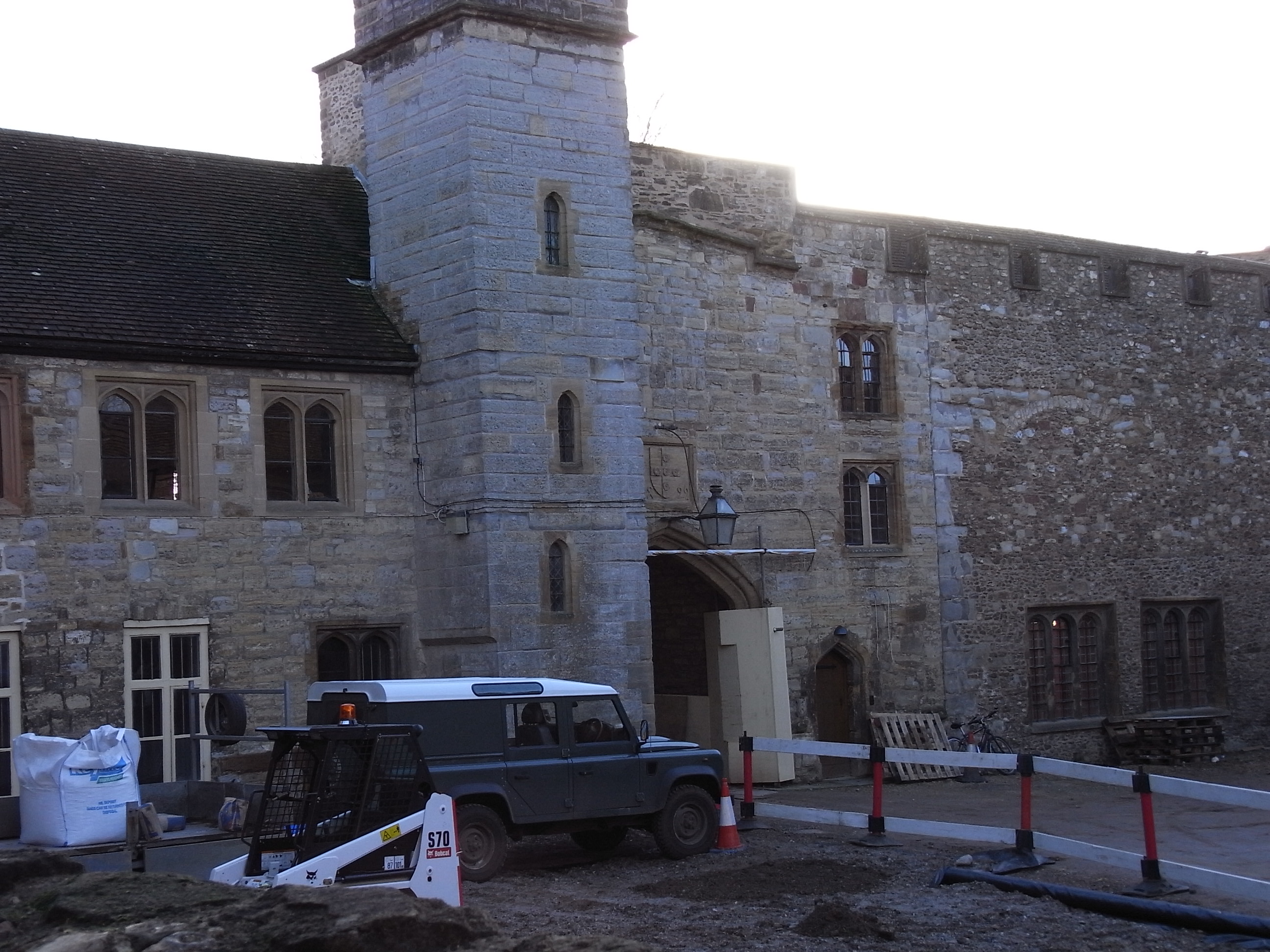 Castle under construction – Tony James Slater